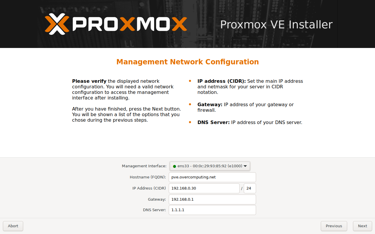 Proxmox: Installation facile – OverComputing
